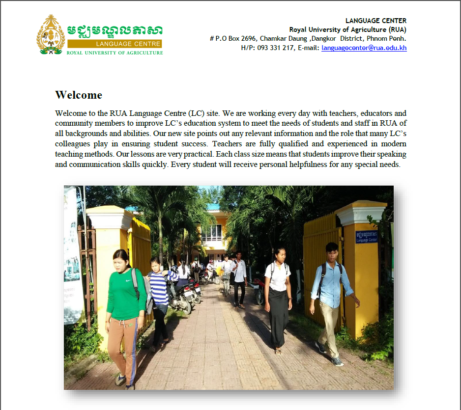 Royal University of Agriculture